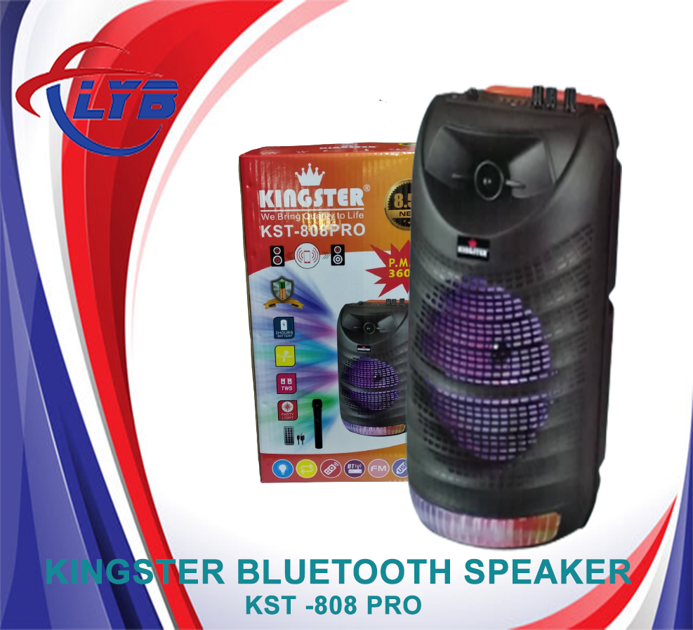 Kingstar kst-808 pro 8.5" (3600 w )bluetooth speaker | Lazada PH