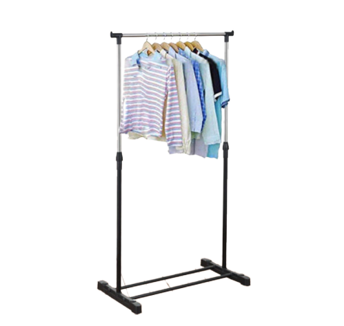 Adjustable Double Pole and Single Pole Clothes Rack DC | Lazada PH
