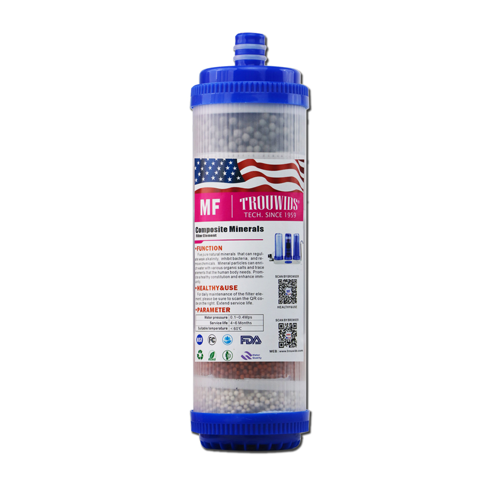 10 Inches 5 in 1 Mineral Stone Water Filter Cartridge Replacement ...