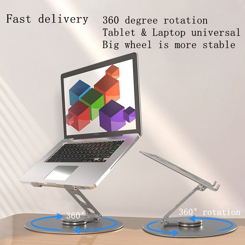 Mxtark Laptop Stand Aluminum Computer Lifter Folding Portable Notebook ...