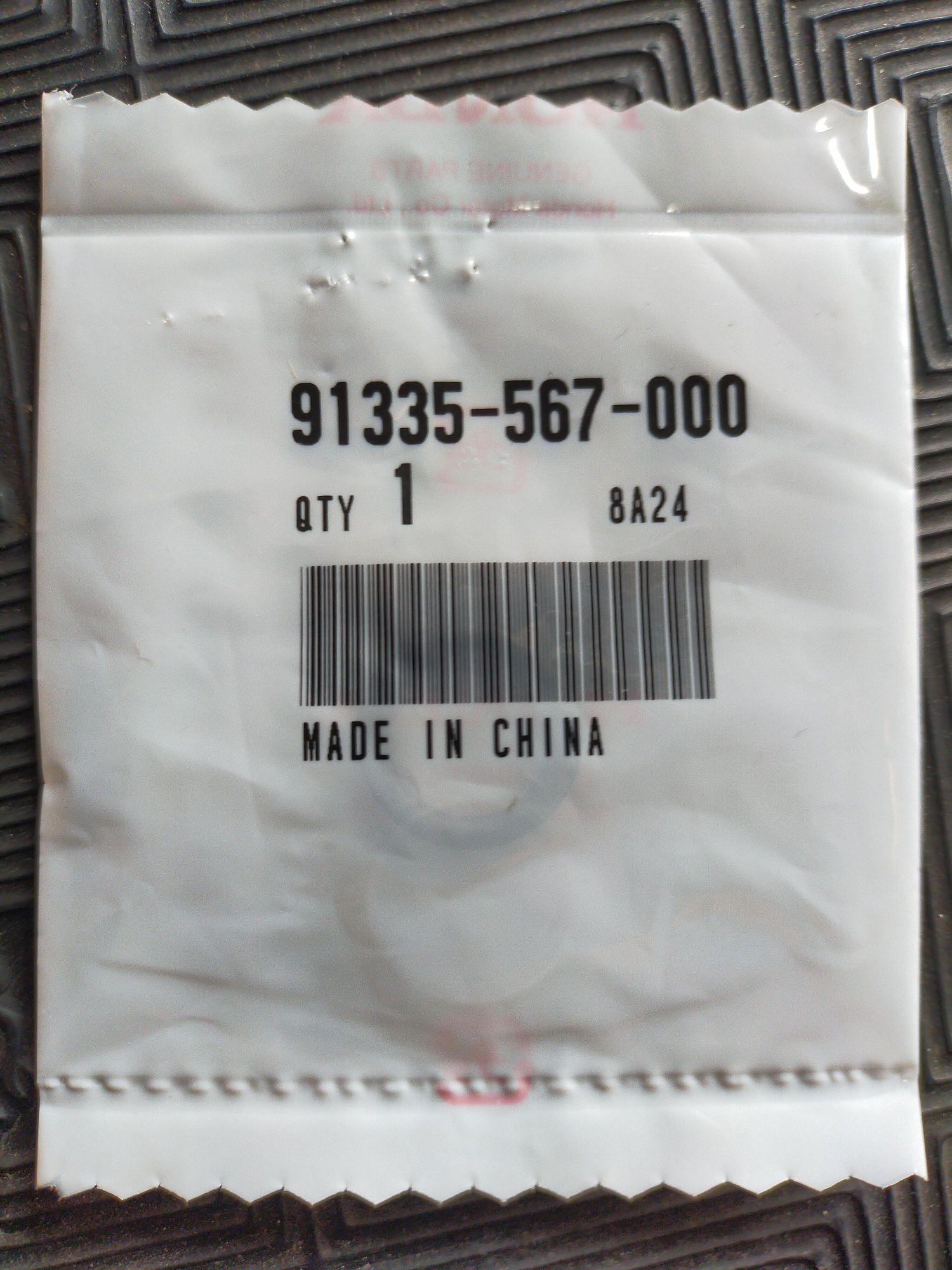 HONDA TMX 125 TMX 155 PUSH PLUG ORING 91335-567-000 | Lazada PH