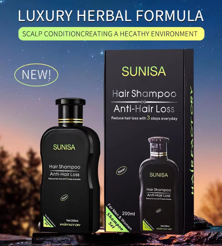 SUNISA Organic Anti Hair Loss Shampoo With Advance Formula, Hair Growth ...