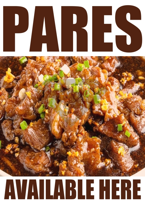 Laminated Signage - FOOD Available Here Sign Lechon Belly Litson Manok ...