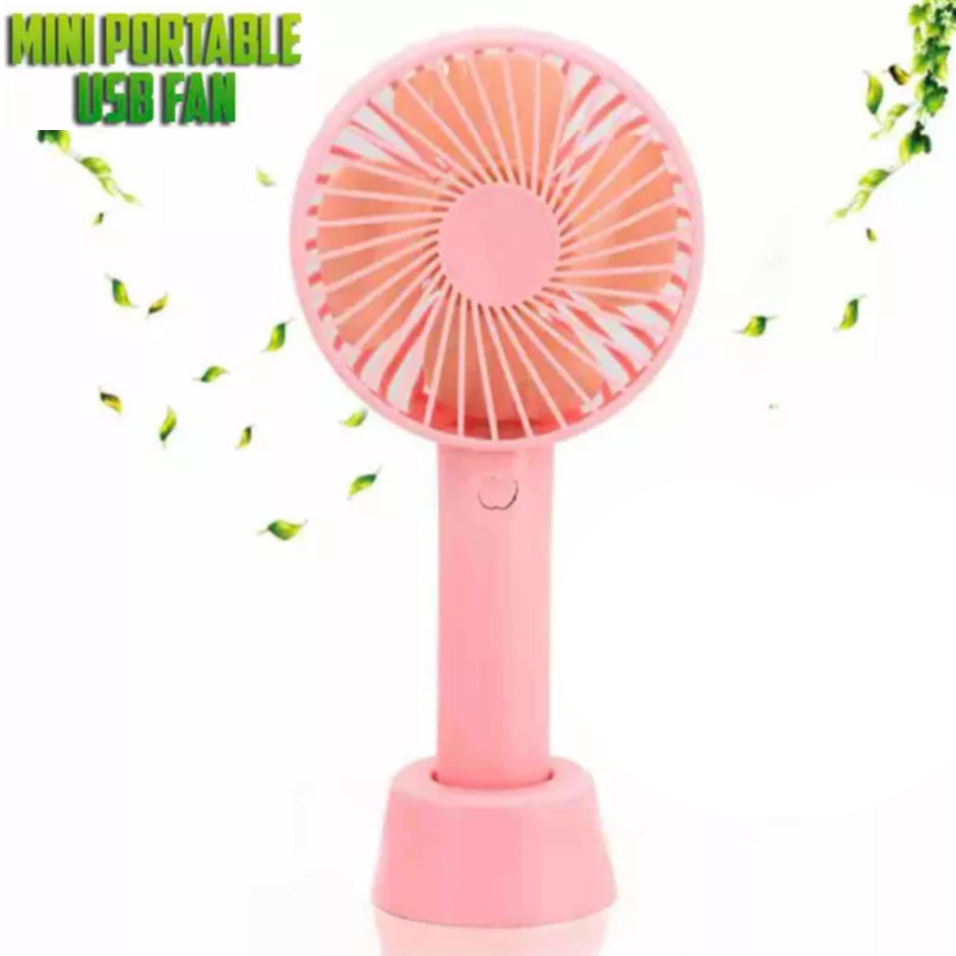 N9 Mini Handheld Rechargeable Cooling Fan with Phone Holder | Lazada PH