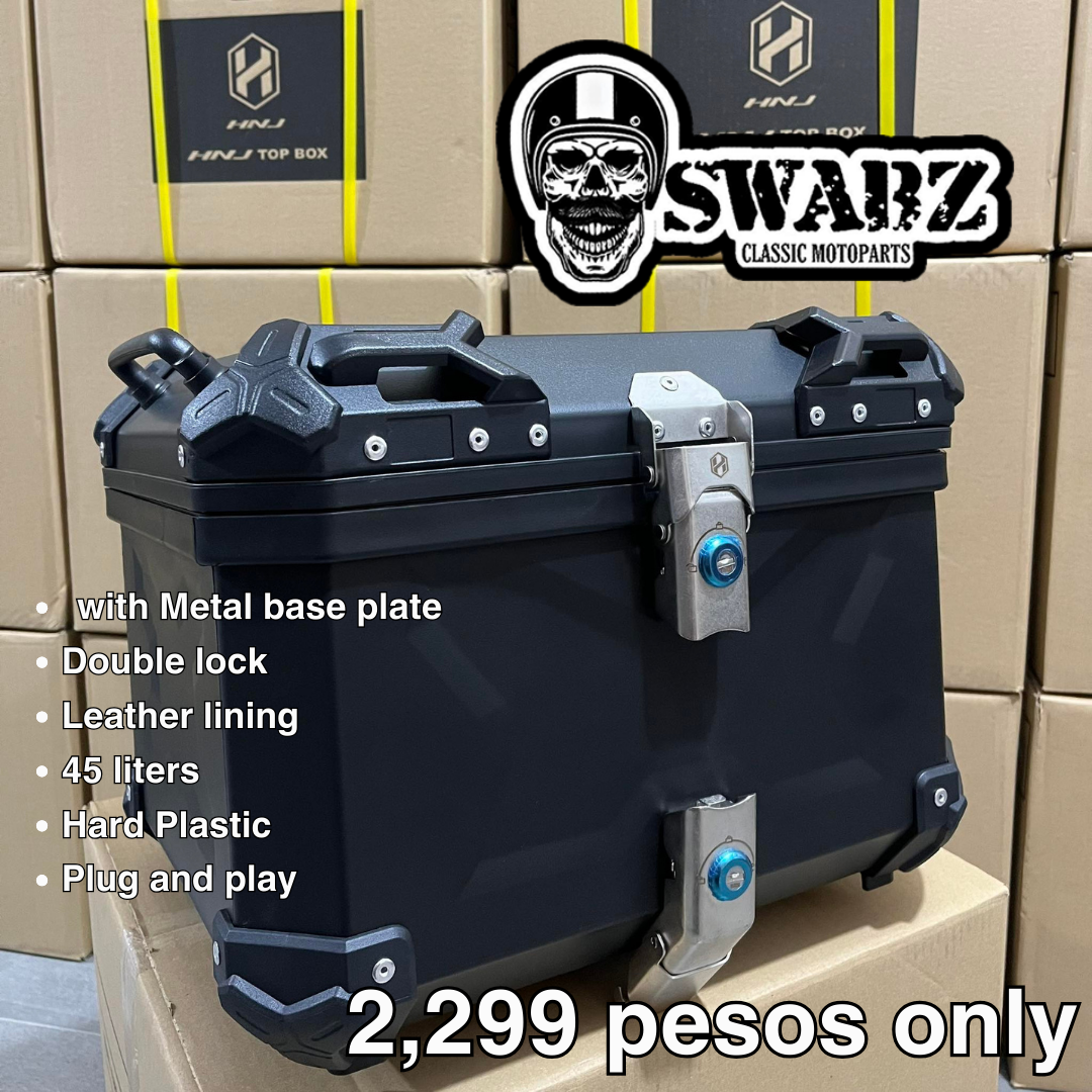 HNJ top 01 45 liters Top box for motorcycle | Lazada PH