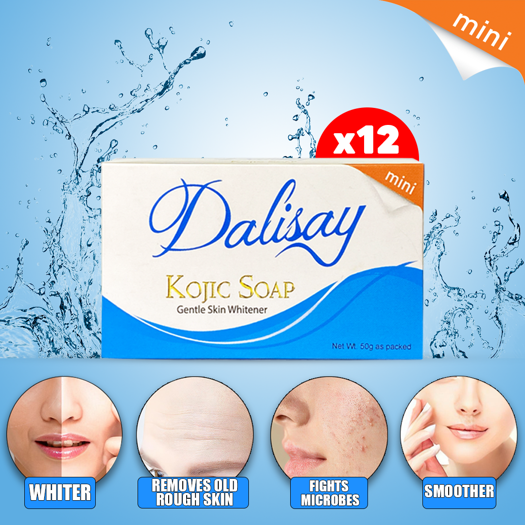 Dalisay Kojic Soap 50g Mini x12 (Gentle On Skin) | Lazada PH