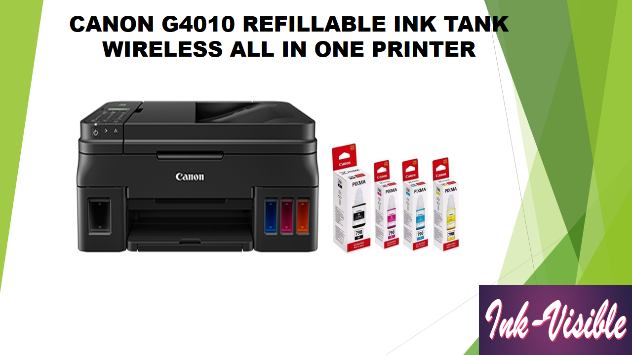 CANON PIXMA G4010 REFILLABLE INK TANK WIRELESS ALL IN ONE PRINTER ...