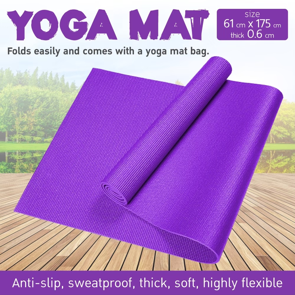 Yoga Mat Model 6008 Yoga Mat Large Size Flexible Yoga Mat Model 6008 ...
