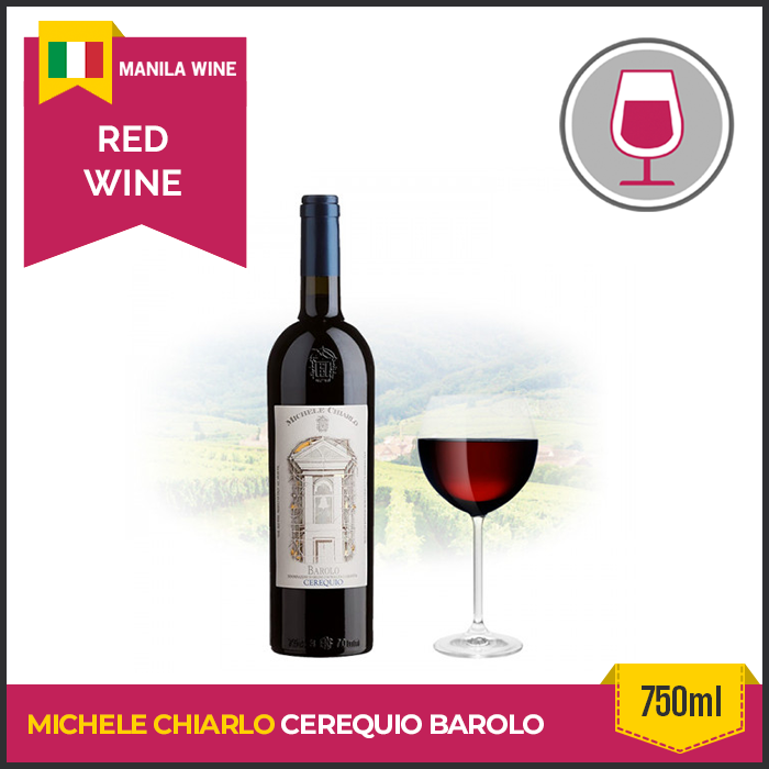 Michele Chiarlo - Barolo Cerequio Italian Red Wine | Lazada PH