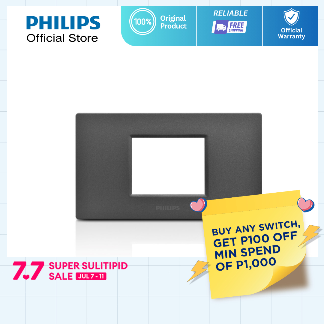 Philips Leafstyle Cover 2M + Grid BK (Single) | Lazada PH