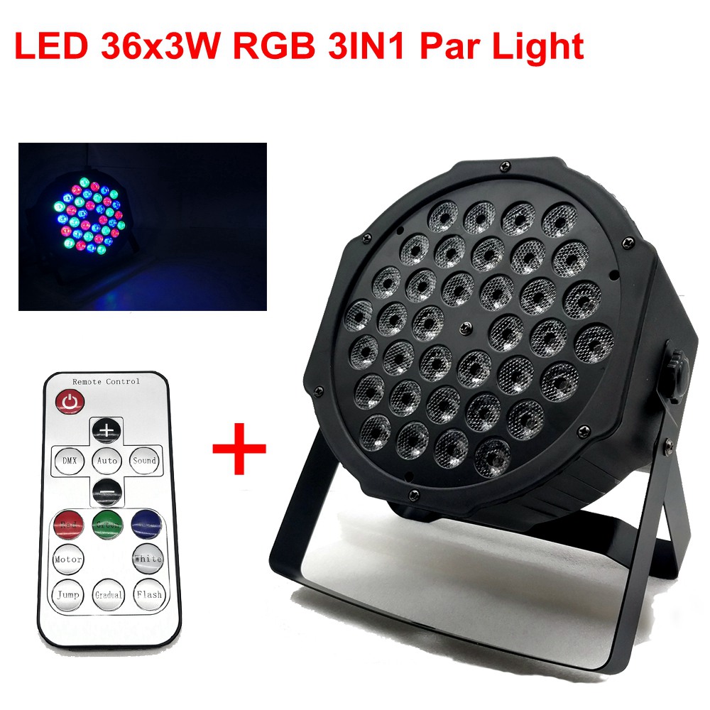 LED Par Lights 36x3W DJ LED RGBW Par Lights RGB Wash Disco Light DMX ...