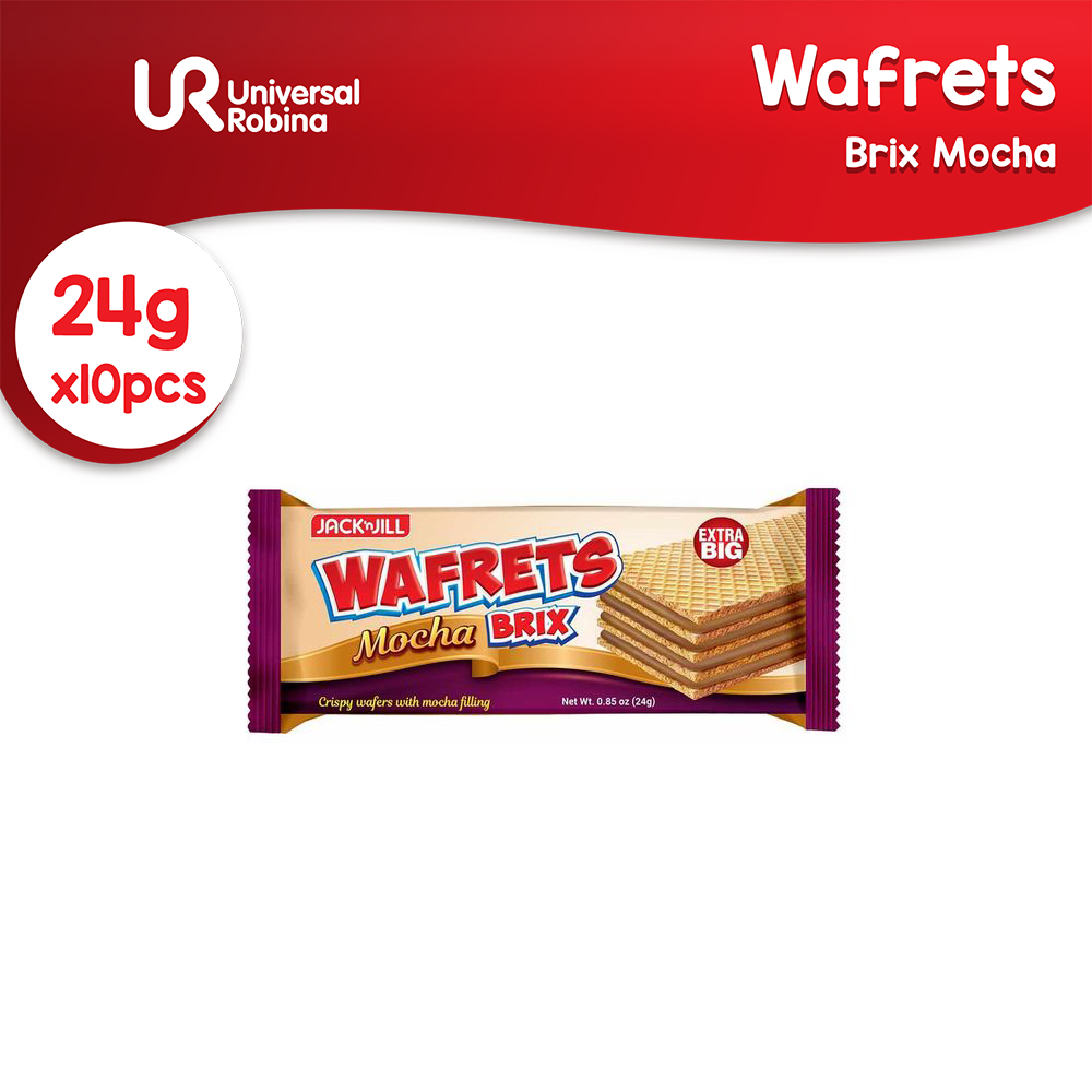 Wafrets Mocha Bar (24g x 10) | Lazada PH