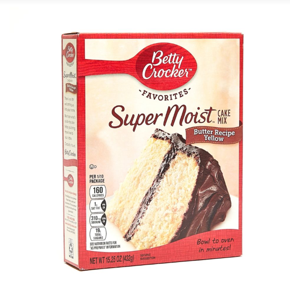 Betty Crocker Super Moist Butter Recipe Yellow Cake Mix 432g | Lazada PH