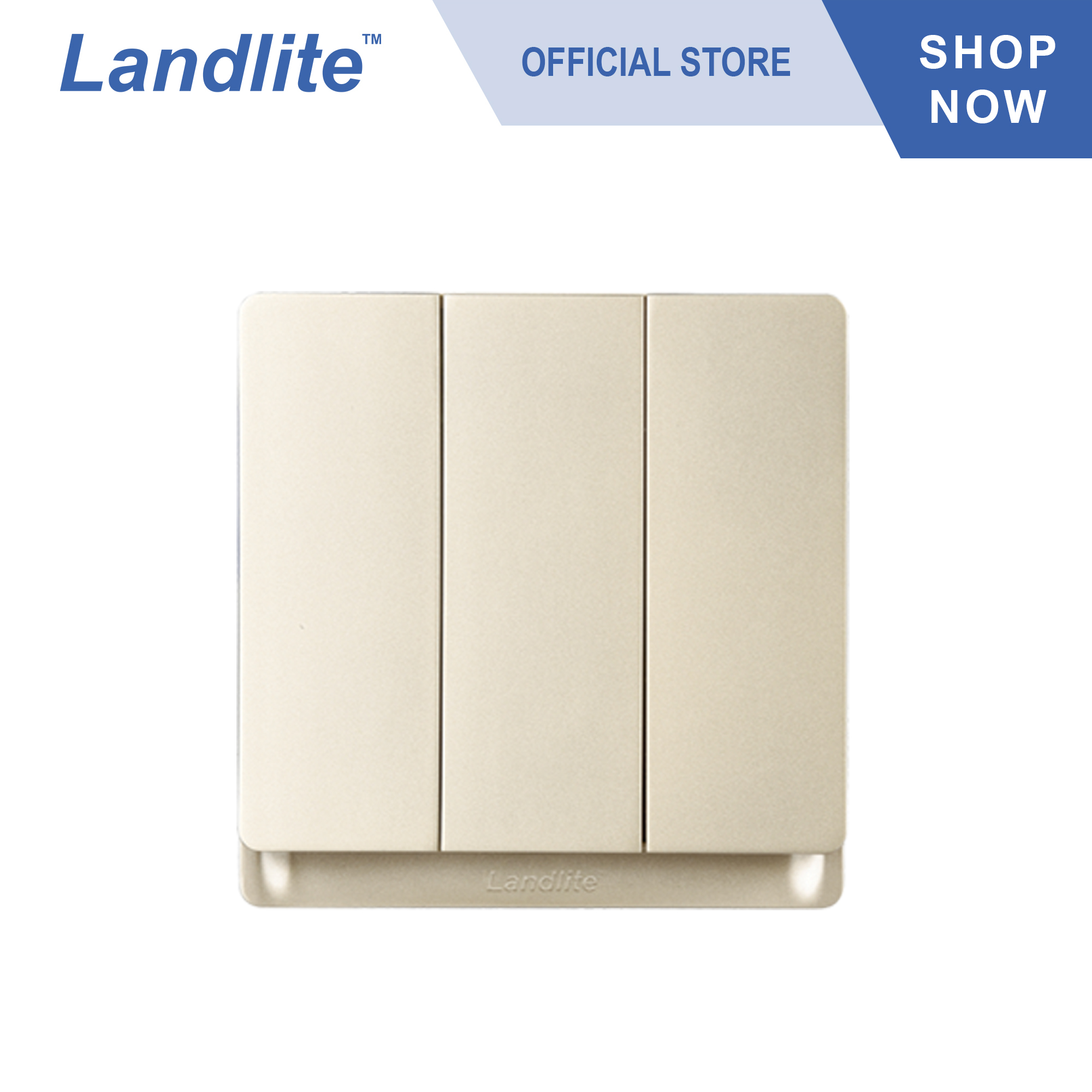 Landlite Wiring Devices LWD-Q6-3G1W-CPG | Lazada PH