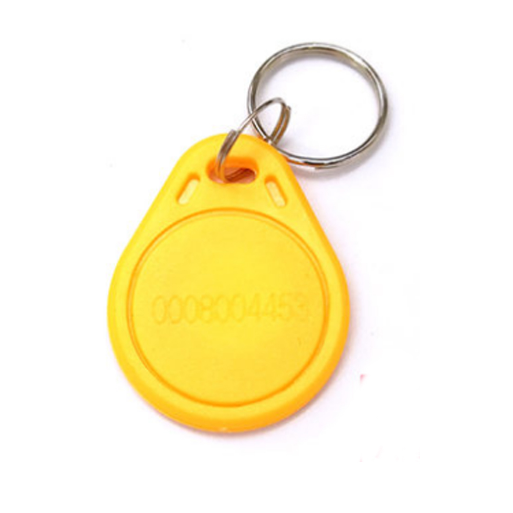 10pcs/lot RFID hotel key fobs 125KHz rewritable keychain and rewritable ...