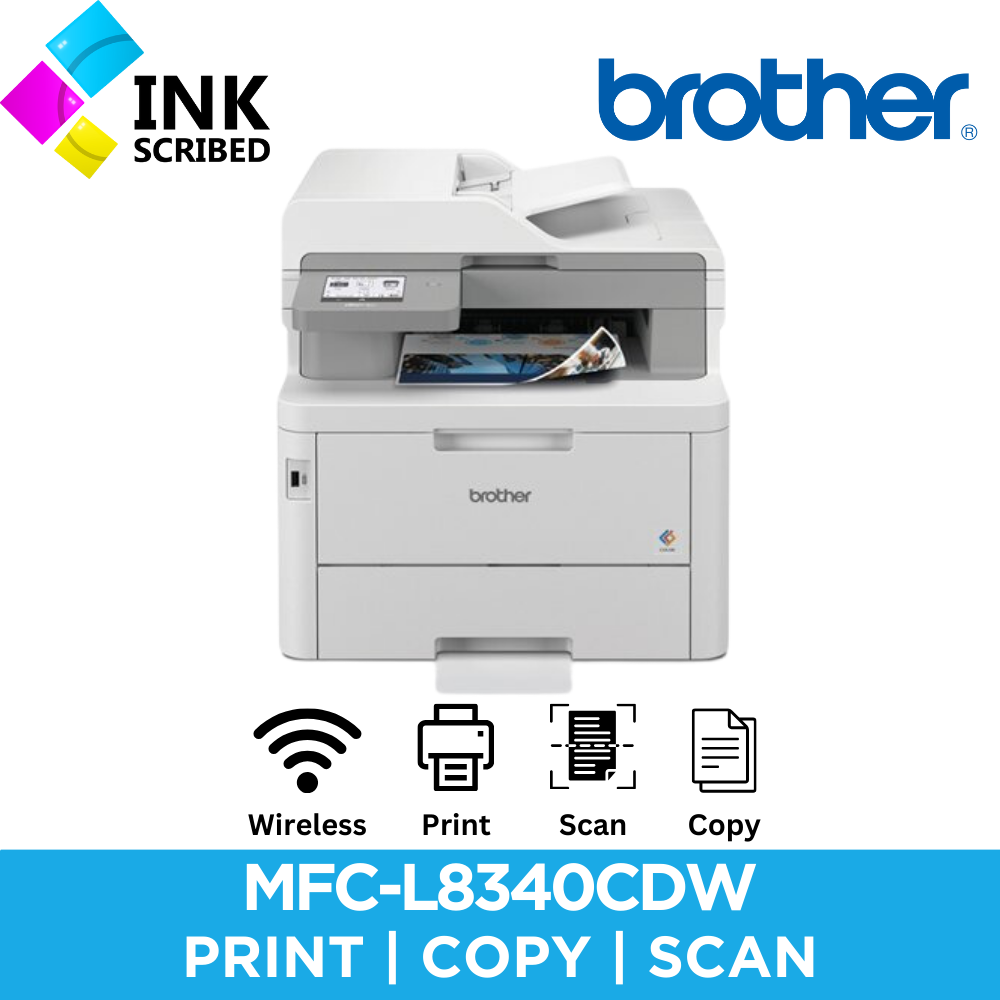 Brother MFC-L8340CDW 4in1 Laser Printer Colored Copier Scanner Fax ...