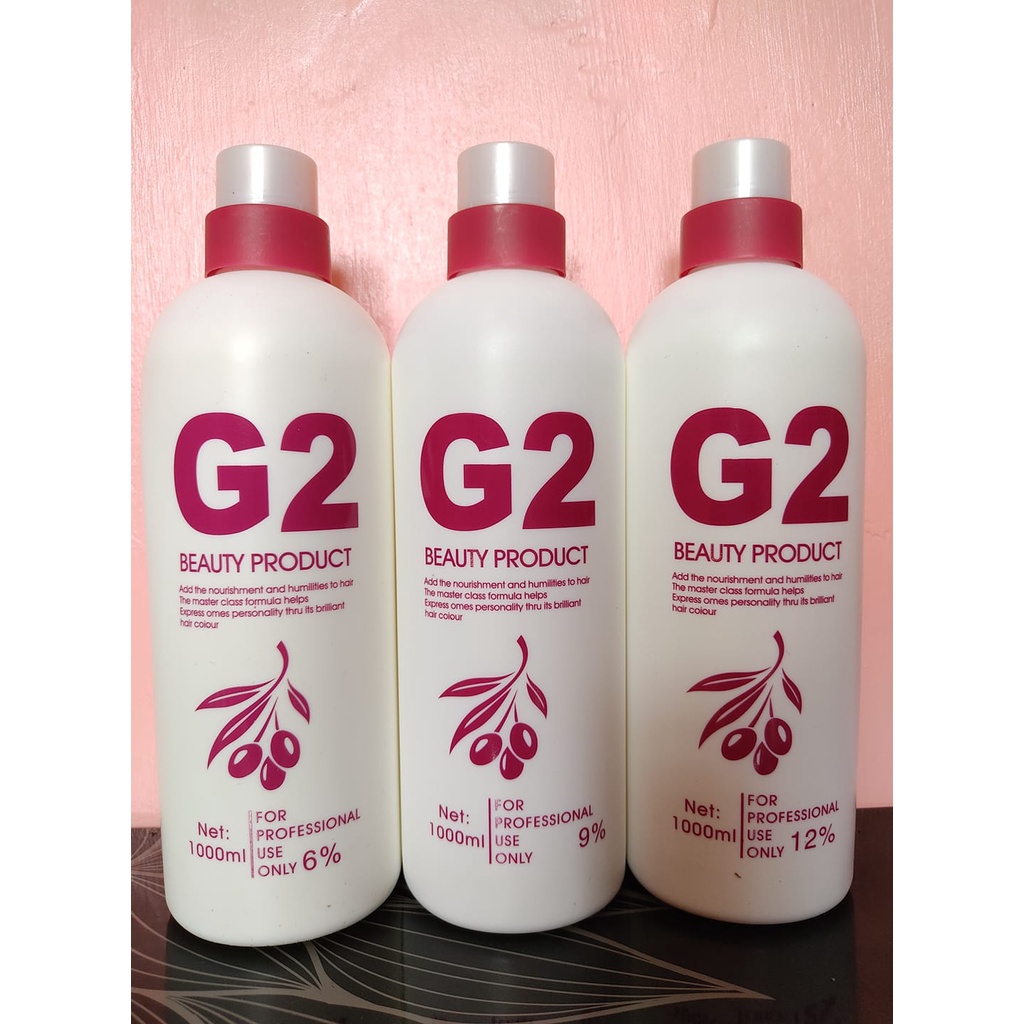 G2 Hair Developer Hair Oxidizing Oxidizer Oxi Solution 1000ml | Lazada PH