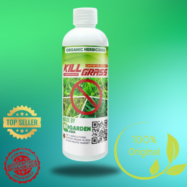 KillGrass - The Ultimate Organic Herbicide (GrassKiller) from Castor ...