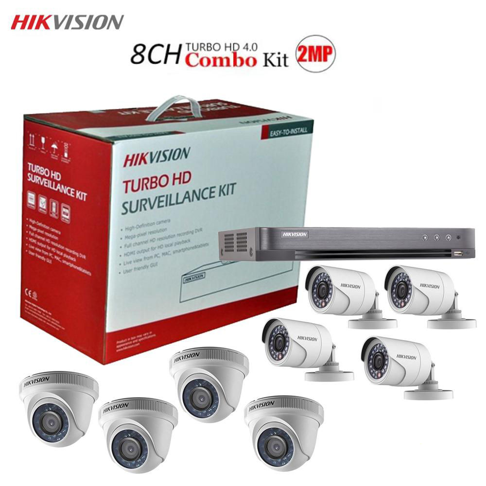 HIKVISION CCTV KIT TVI-8CH4D4B-2MP-ECO | Lazada PH