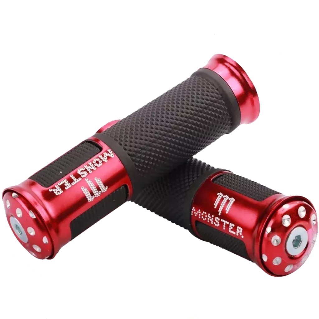 Motorcycle Handle Grip Monster Universal | Lazada PH