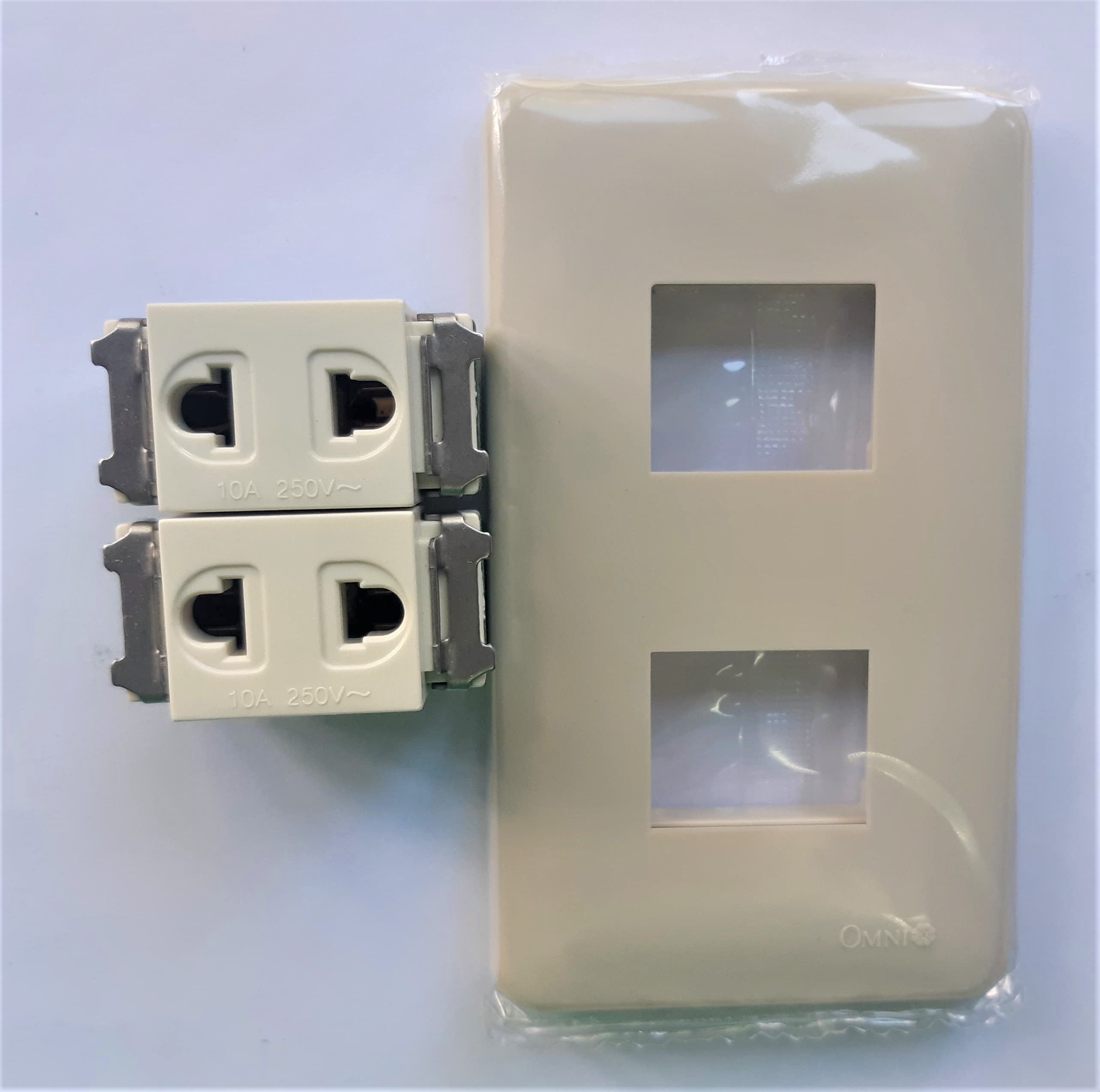 Omni Flush Type 2 Gang Universal Outlet With Plate Lazada PH Omni Flush Type 2 Gang Universal Outlet With Plate Lazada PH