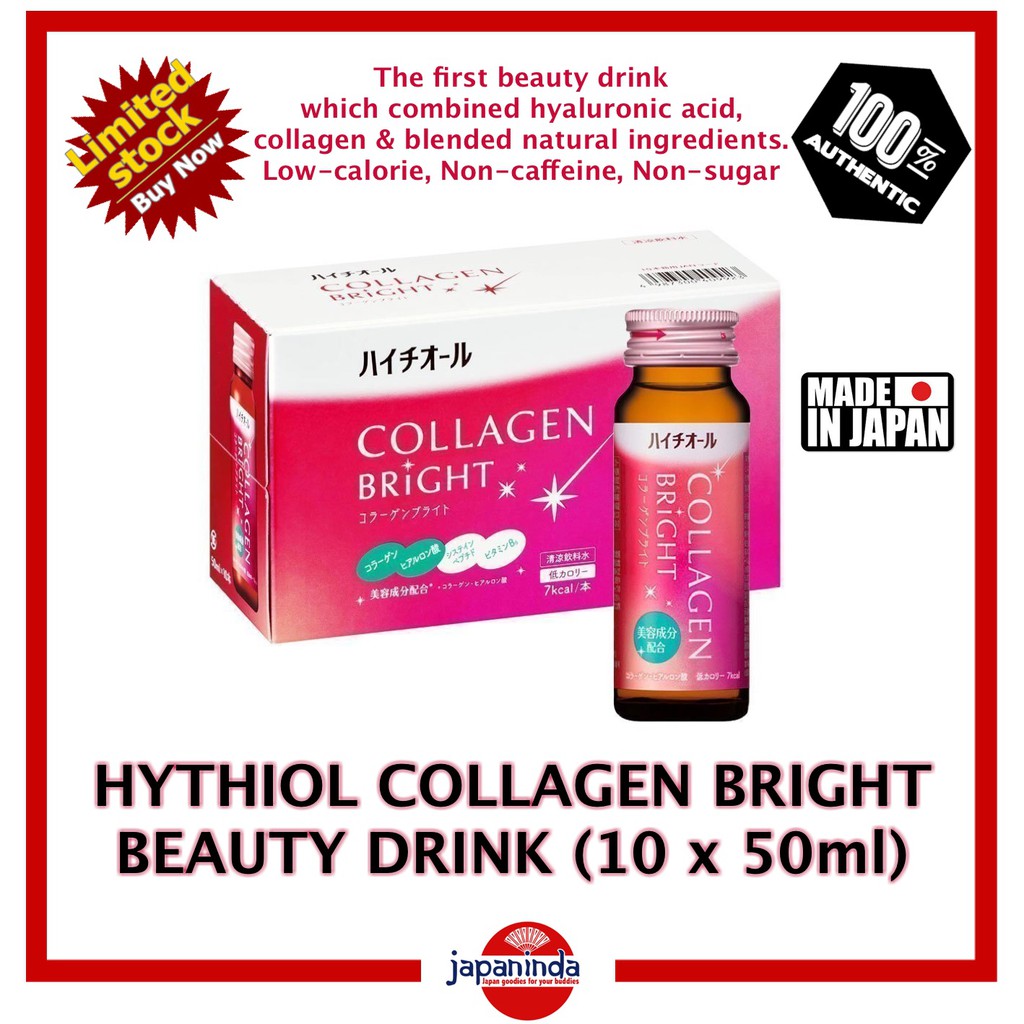 HYTHIOL Collagen Bright Beauty Drink (10 x 50ml) Made in Japan | Lazada PH