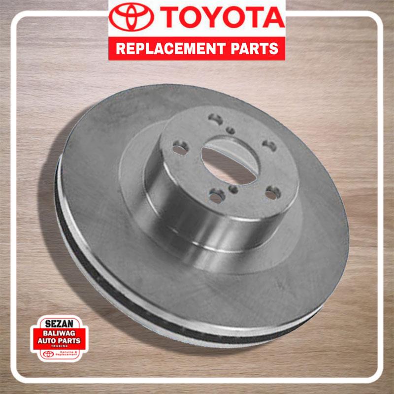 NIKKO JAPAN FRONT BRAKE DISC ROTOR HILUX INNOVA 2011-2015 43512-0K120 ...