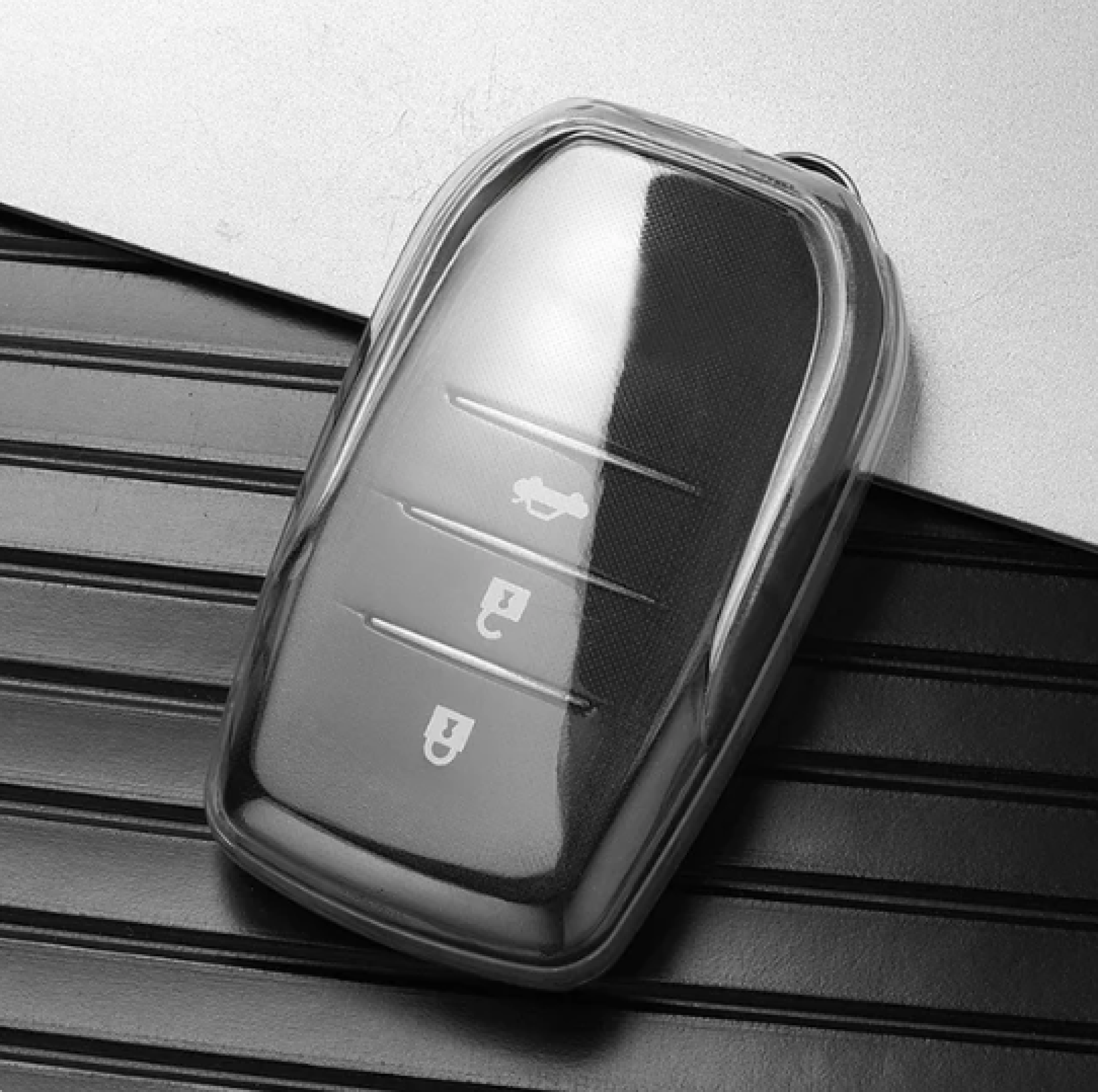 Soft Tpu Car Remote Key Case Cover for Toyota RAV4 Crown Hilux Fortuner ...