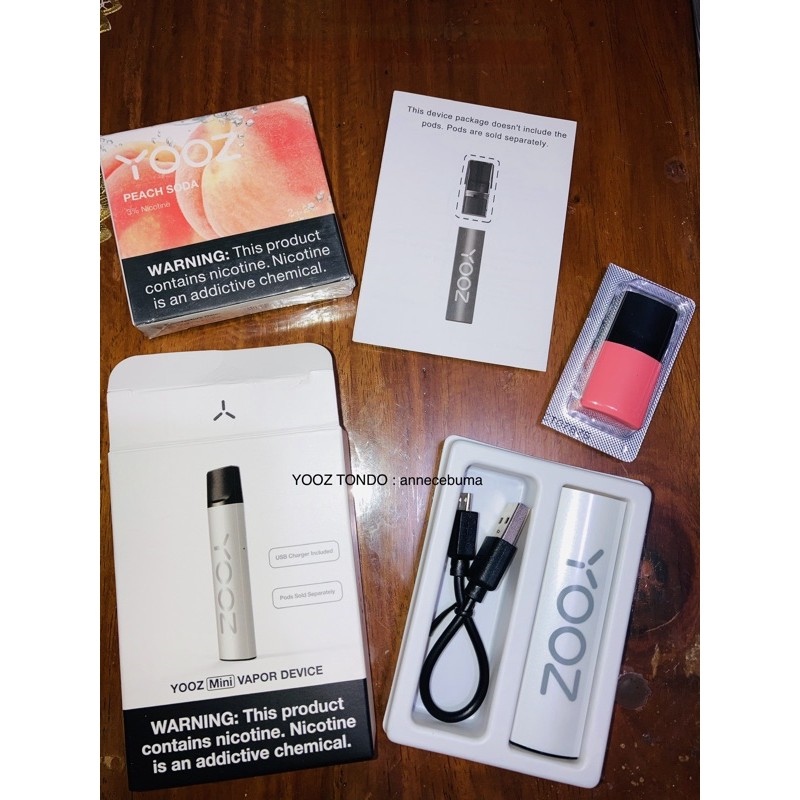 YOOZ MINI DEVICE WITH 1 BOX OF POD JUICE ( STARTER KIT ) | Lazada PH