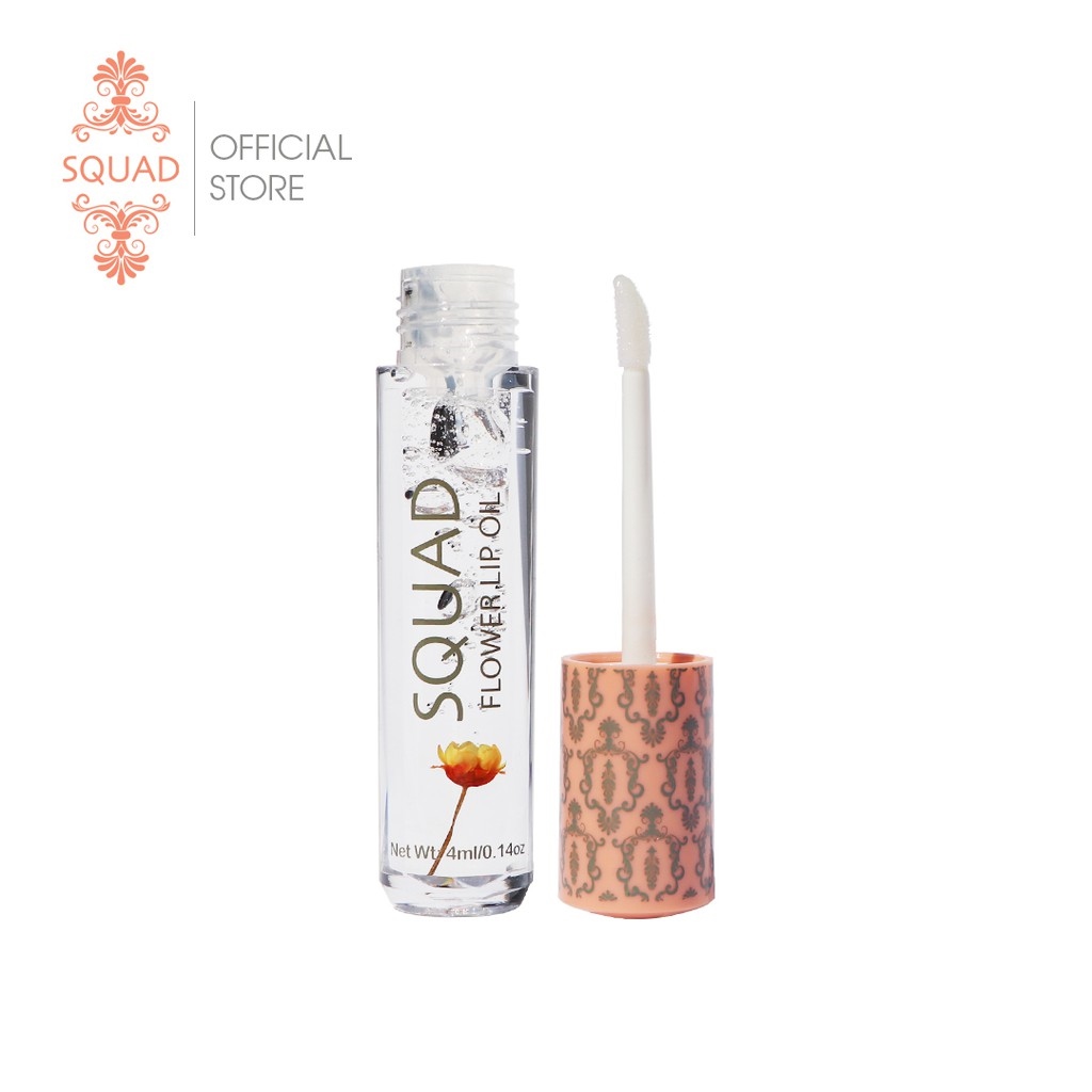 Squad Cosmetics Flower Lip Oil CLEAR | Lazada PH