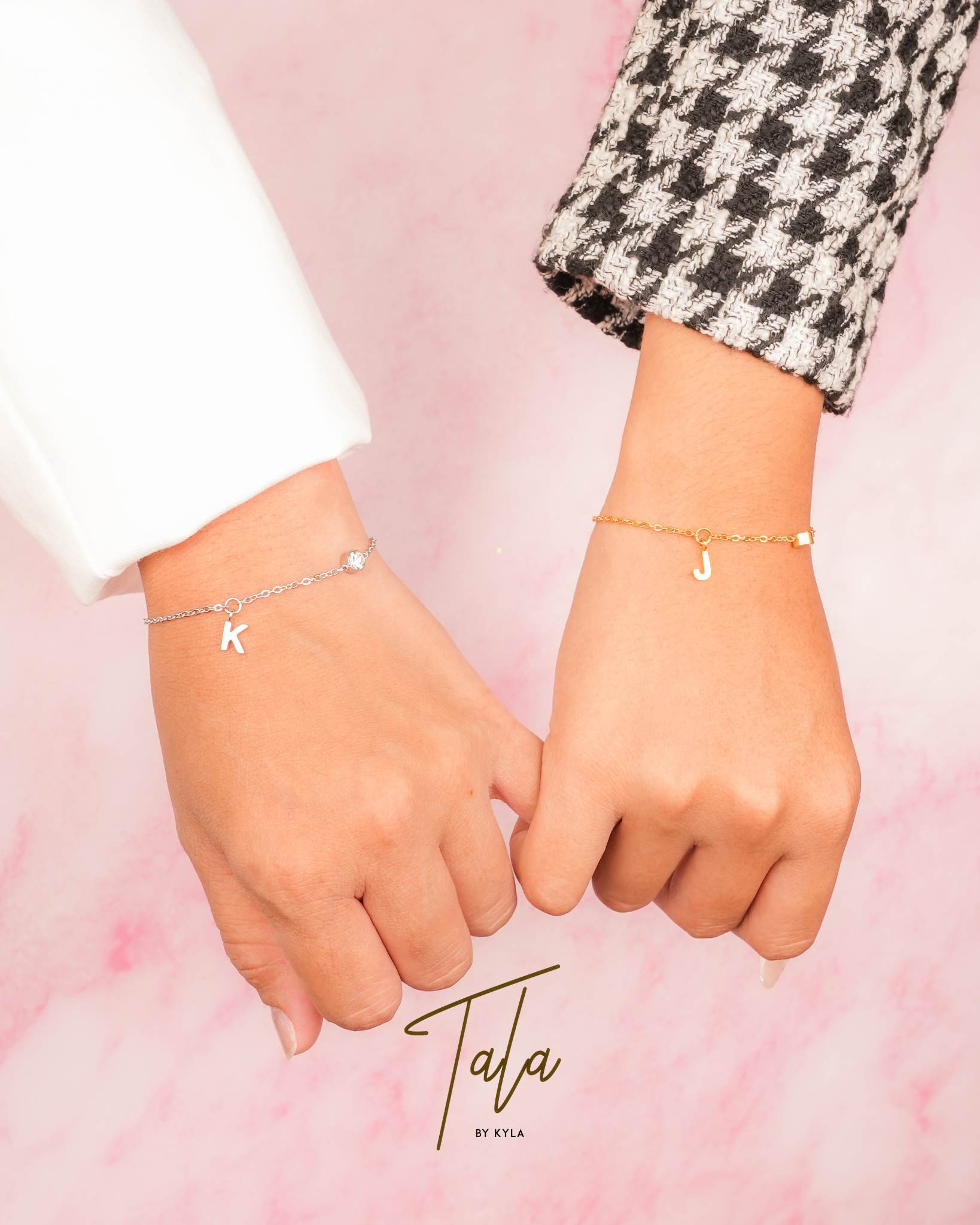 Tala by Kyla Initial with One Stone Bracelet Plus Premium Gift Box ...