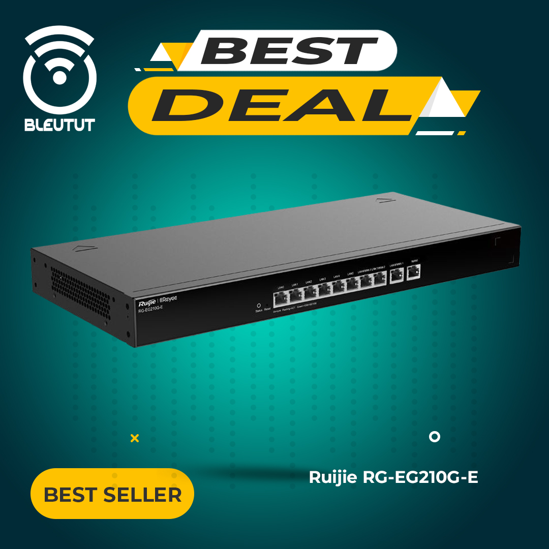 Ruijie Reyee RG-EG210G-E Rackmount 10-port Gigabit Cloud Managed router ...