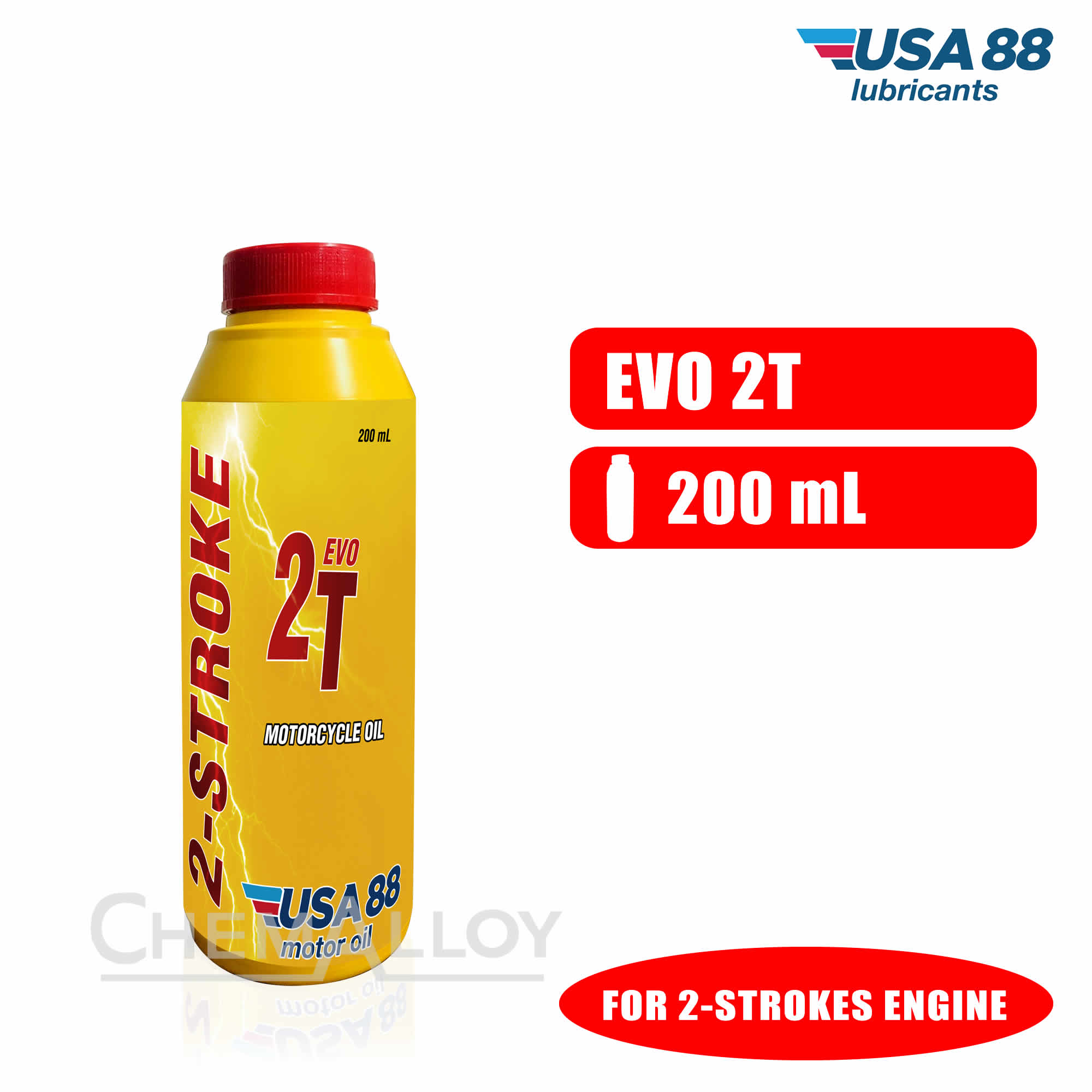 USA88 EVO 2T SAE 30 MOTORCYCLE OIL | Lazada PH