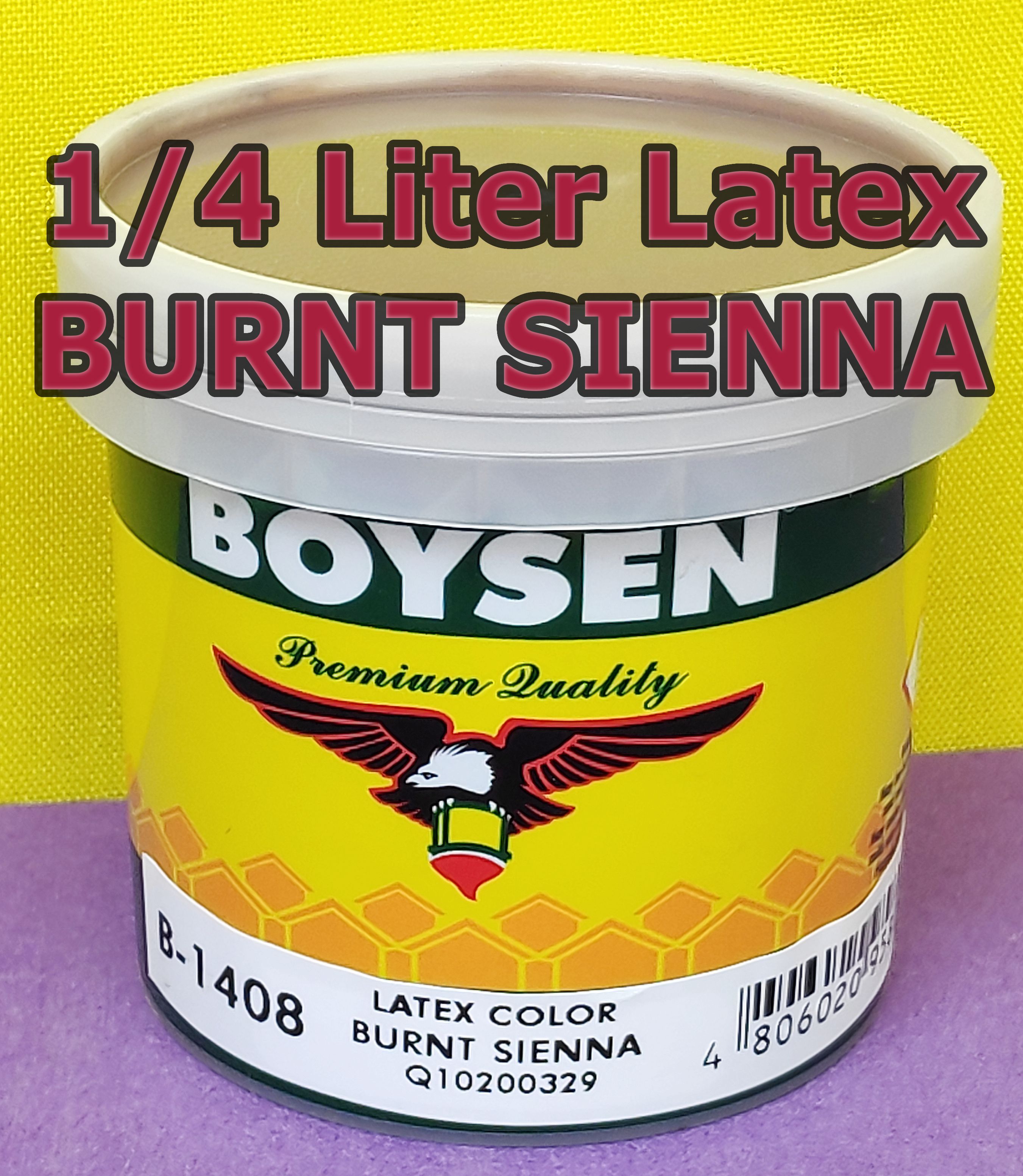 Boysen Latex Color 1/4 L Liter ️ Concrete Surfaces ️ Acrylic Based ️ ...