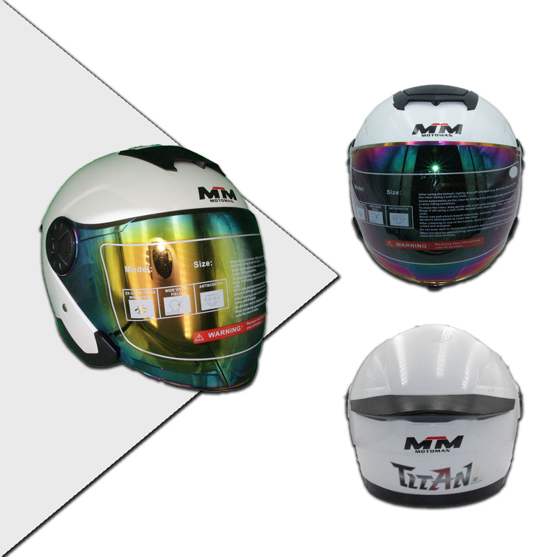 MTM helmet motorcycle half face helmet original 2022 for women ...
