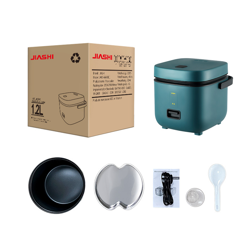 1.2L Electric Rice Cooker Single Double Layer 220V Multi Cooker Non ...