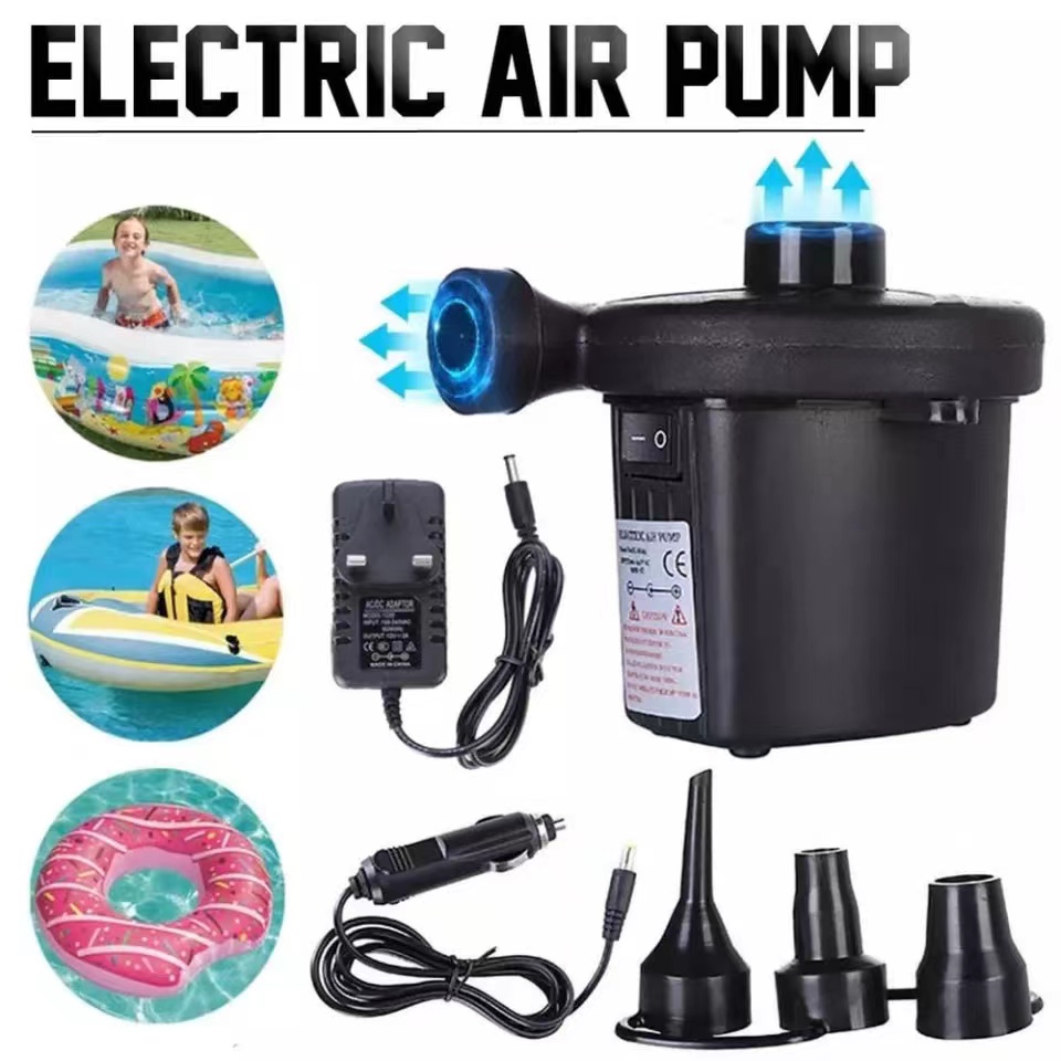 Swimming Pool Electric Air Pump Air Mattress Inflatable Pump Quick ...