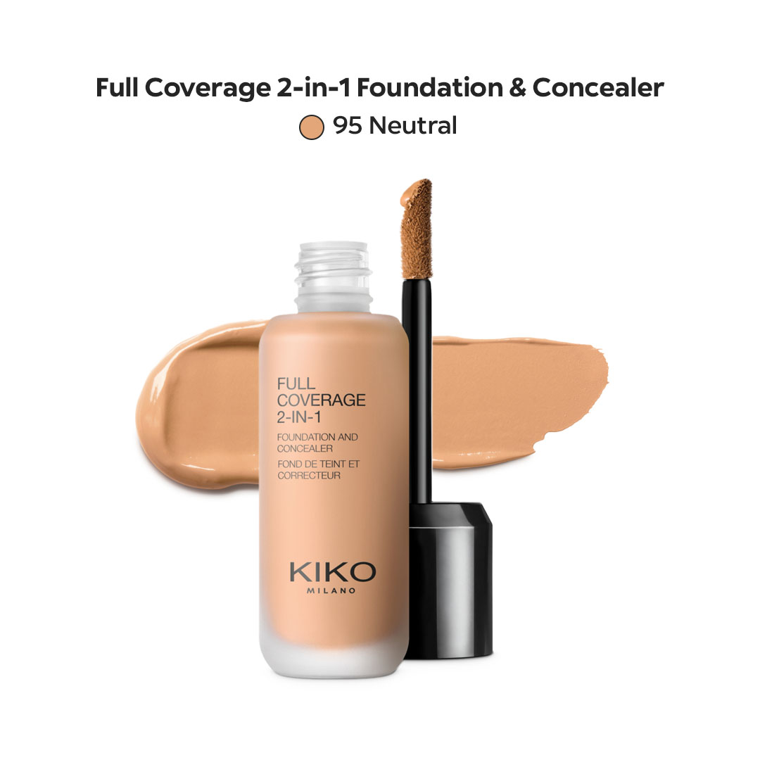 KIKO Milano Full Coverage 2-in-1 Foundation & Concealer | Lazada PH