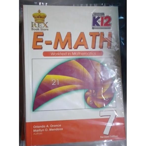 E-MATH GRADE 7....... | Lazada PH