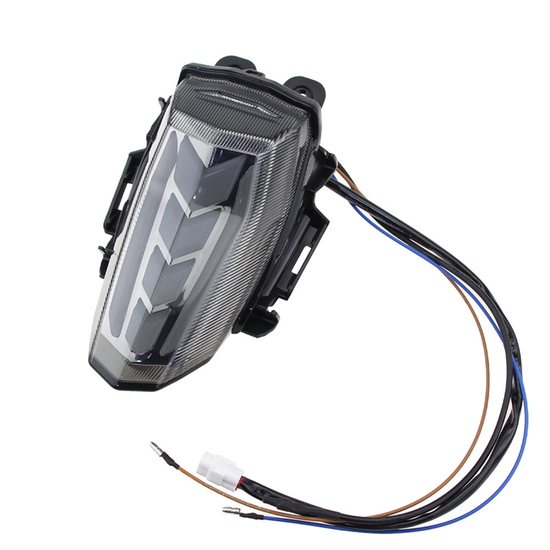 Motorcycle Integrated LED Tail Light Brake Stop Light Turn Signals for ...