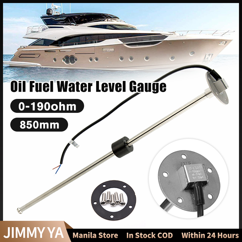 Water Fuel Level Gauge Sensor 0~190 Ohm 850mm Water Level Meter Boat ...