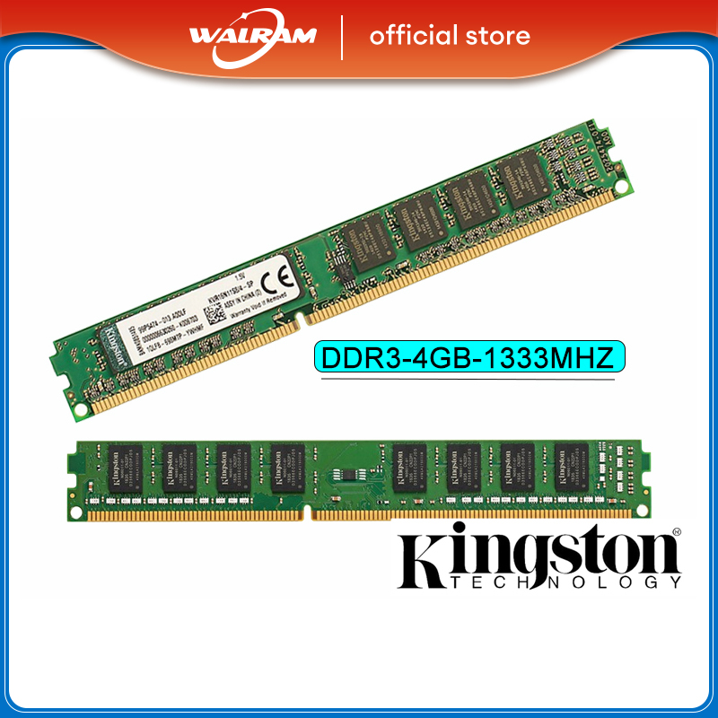 King ston Memory RAM DDR3 4GB MHz 1333MHz 1.2V 4 GB Desktop Memory DIMM DDR3 PC3-10600U RAM King ...