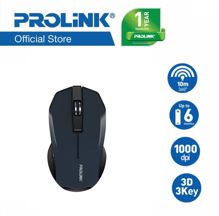 Prolink PMW6001 2.4 GHz Wireless Mouse | Lazada PH