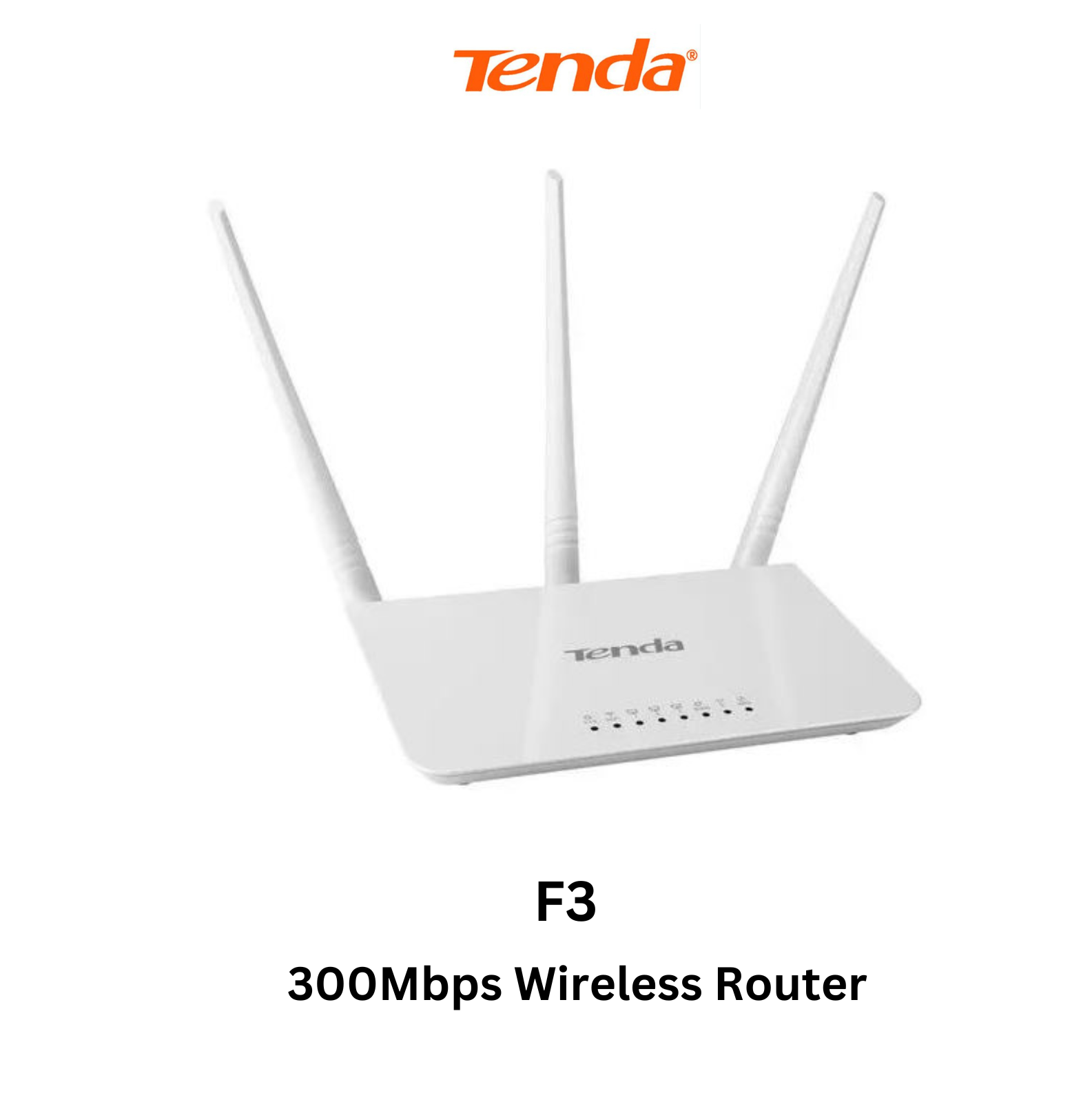 300Mbps Wireless Router TENDA F3 Advanced Chip Ensures Stable and Fast ...