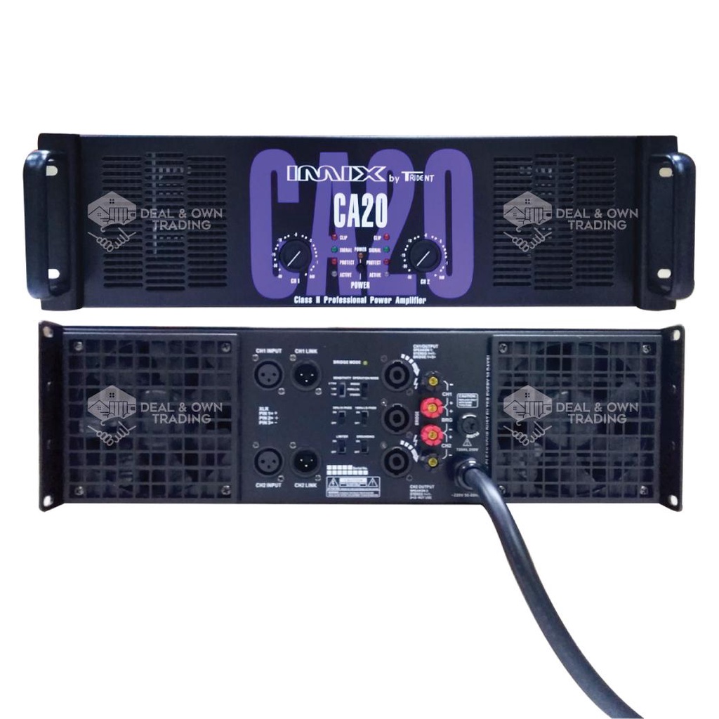 IMIX Trident CA-20 Powered AmplifierhoQ | Lazada PH