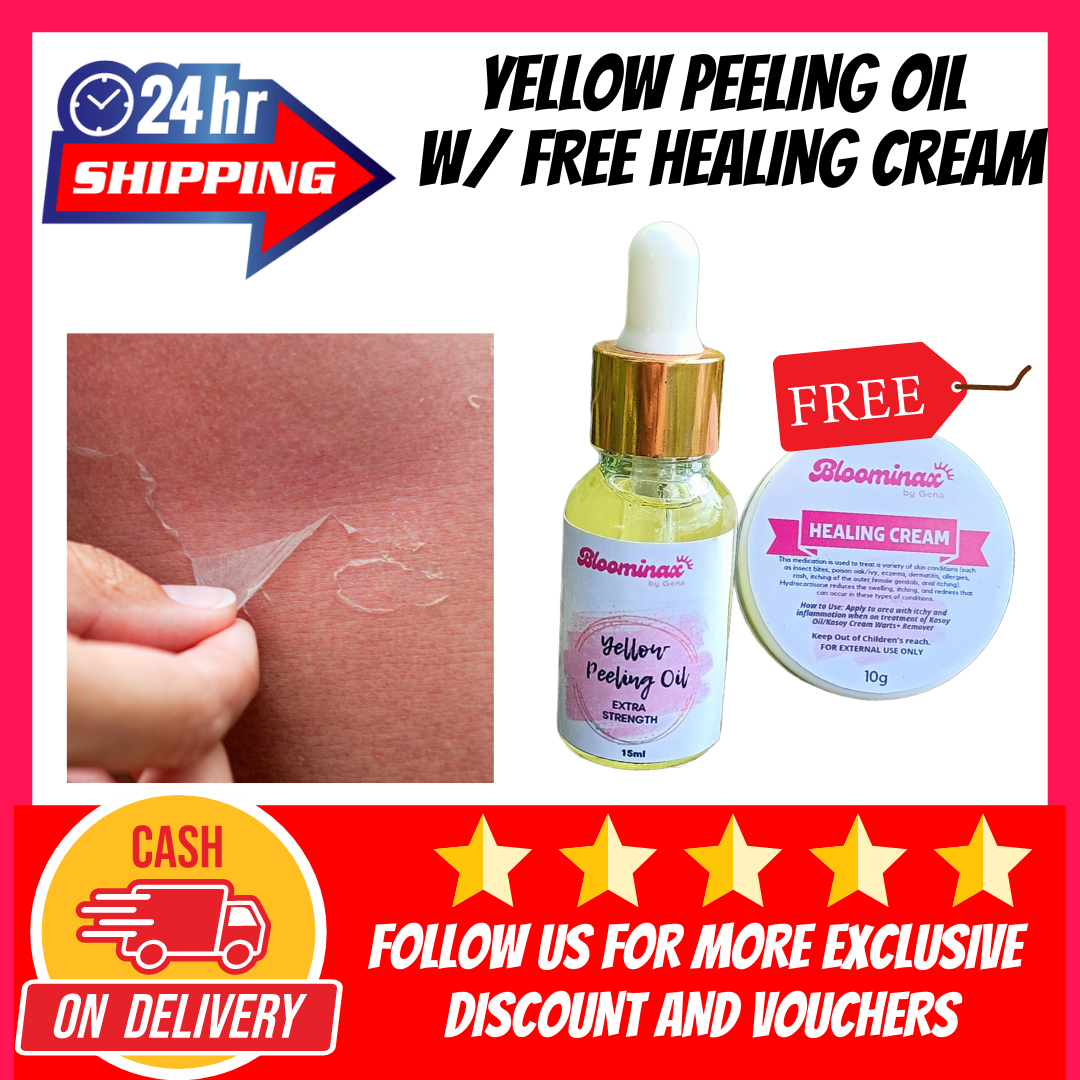 BLOOMINX Yellow Peeling Oil EXTRA Strenght Yellow Peeling Oil 15ml ...