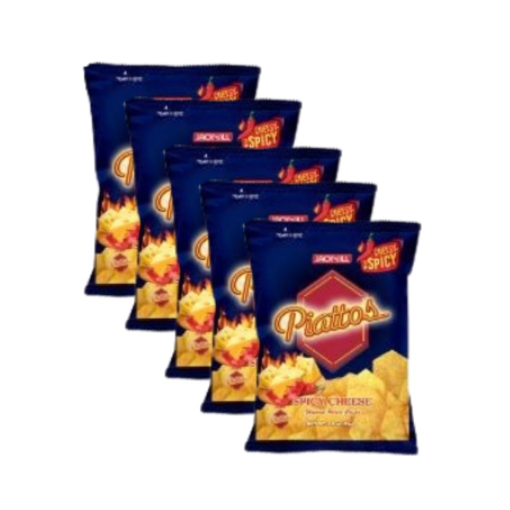 Piattos Spicy Cheese 85g - Pack of 5s | Lazada PH