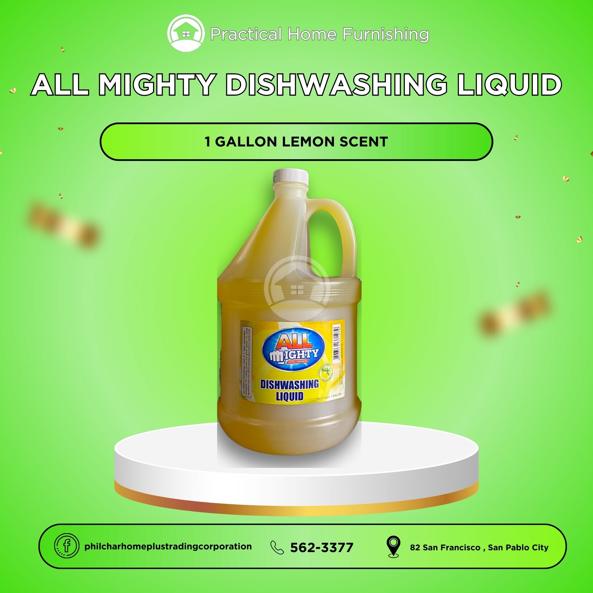 PHF - ALL MIGHTY DISHWASHING LIQUID 1 GALLON | Lazada PH