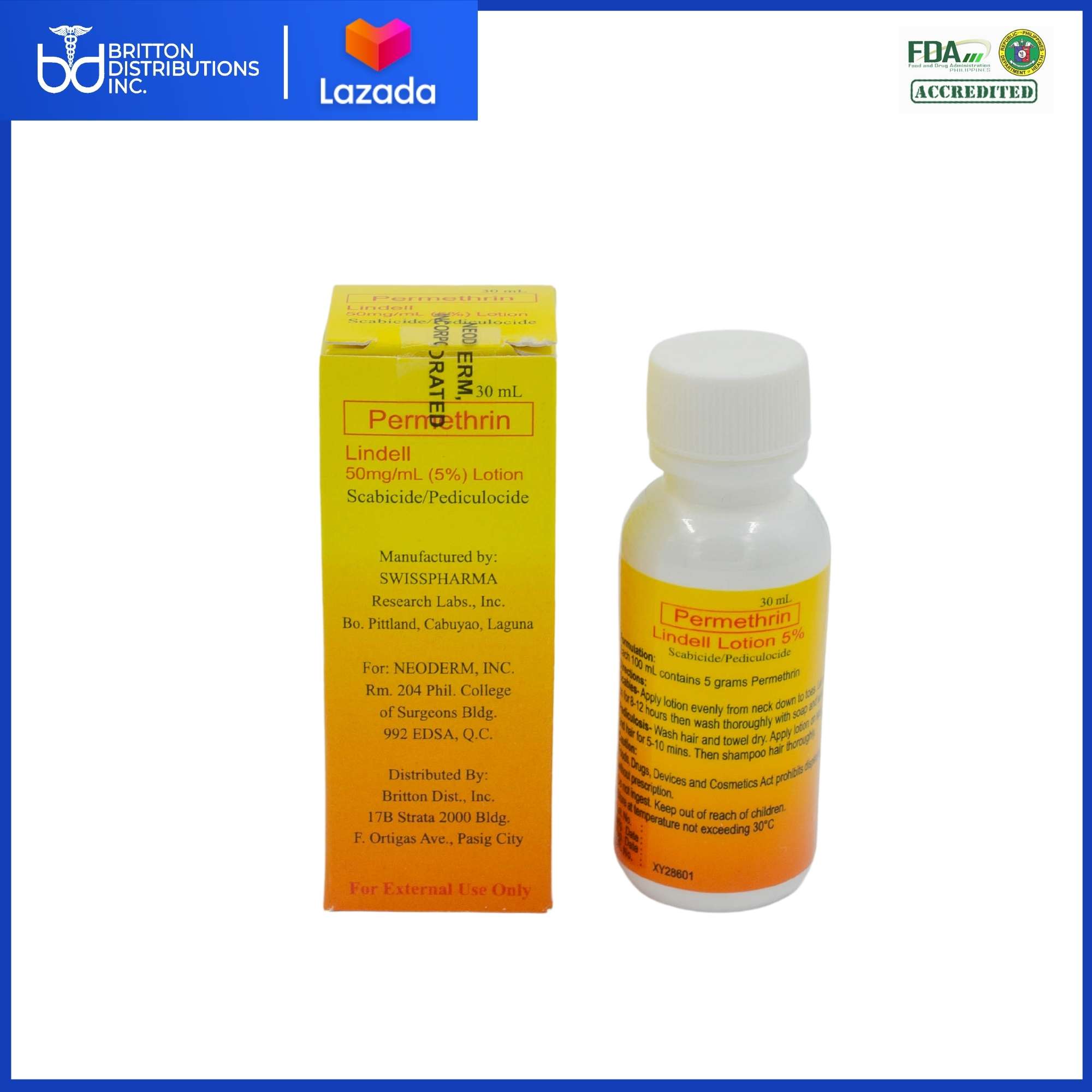 Lindell 30ml | Lazada PH