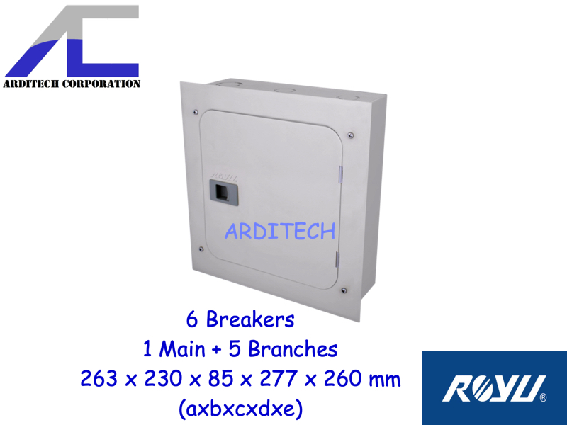 ROYU All-Metal Panel Box Flush-Mounted Type | Lazada PH